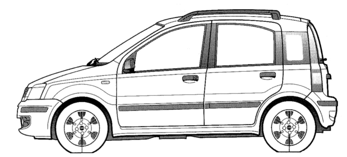 Panda (New Shape from 2003 on) – Ricambio International Ltd