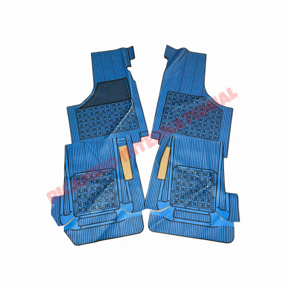 Blue Rubber Mat Set (Best Quality) (4 piece) - Classic – Ricambio ...