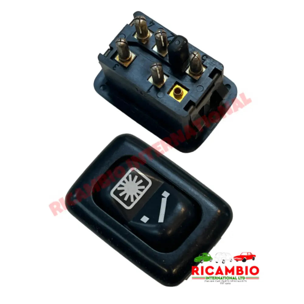 Electric Sunroof Switch - Fiat Croma,Lancia Thema – Ricambio ...