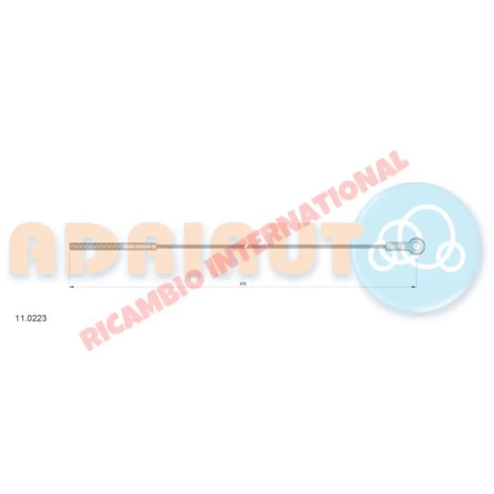 Front Handbrake Cable - Fiat 124 - Ricambio – Ricambio International Ltd