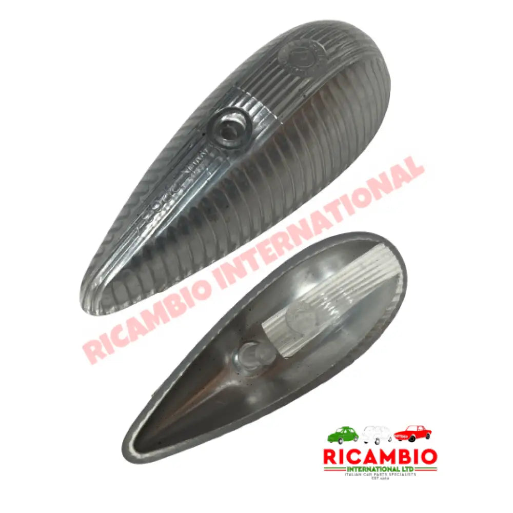 Front Indicator White Lens - Classic Fiat 500 – Ricambio International Ltd