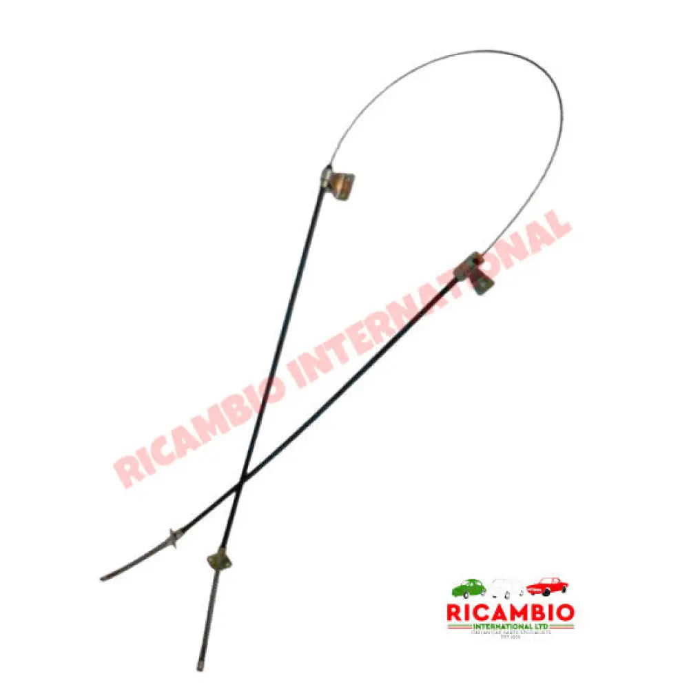 Handbrake Cable - Fiat 600D - Ricambio International – Ricambio ...