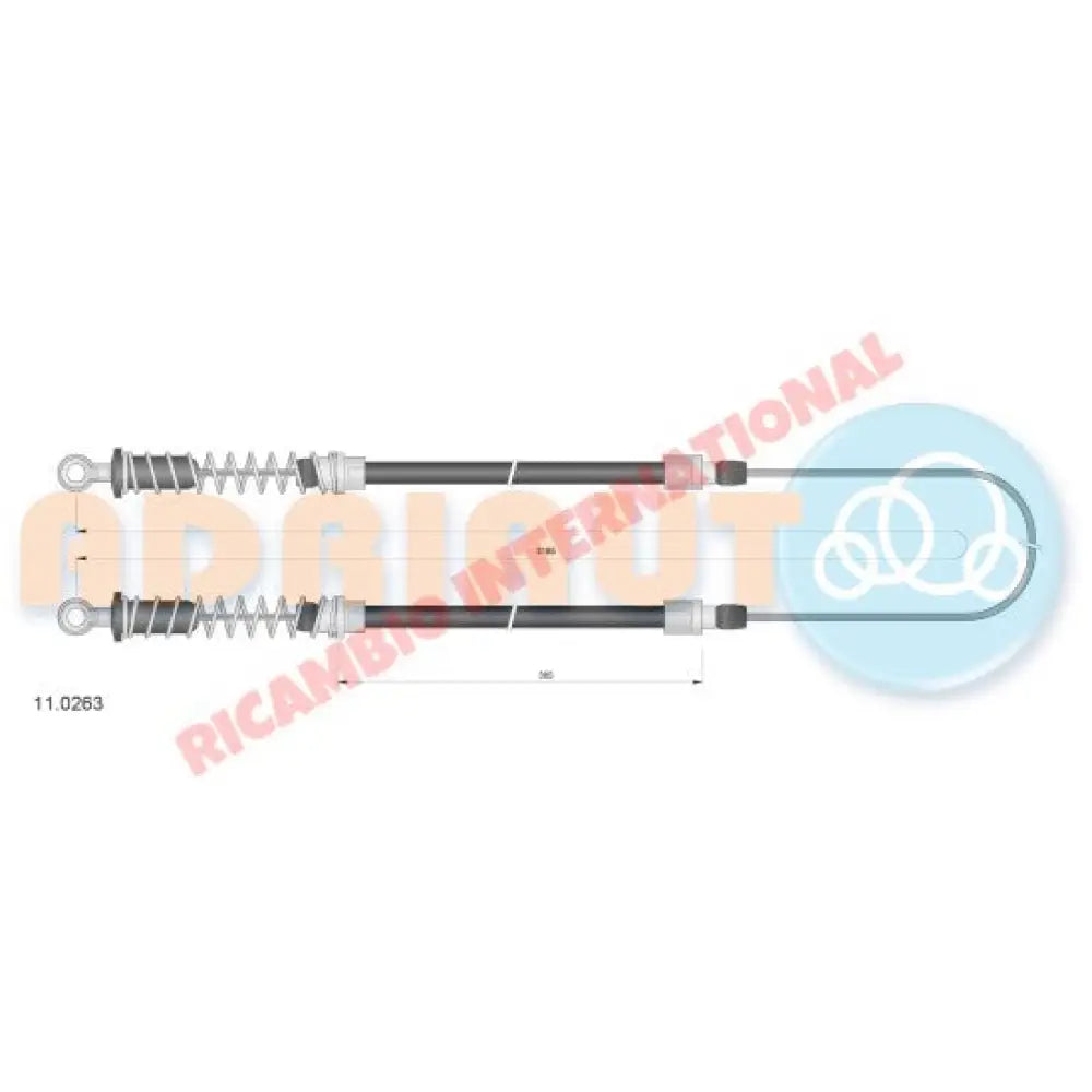 Rear Handbrake Cable - Fiat Strada/Ritmo Cabriolet – Ricambio ...
