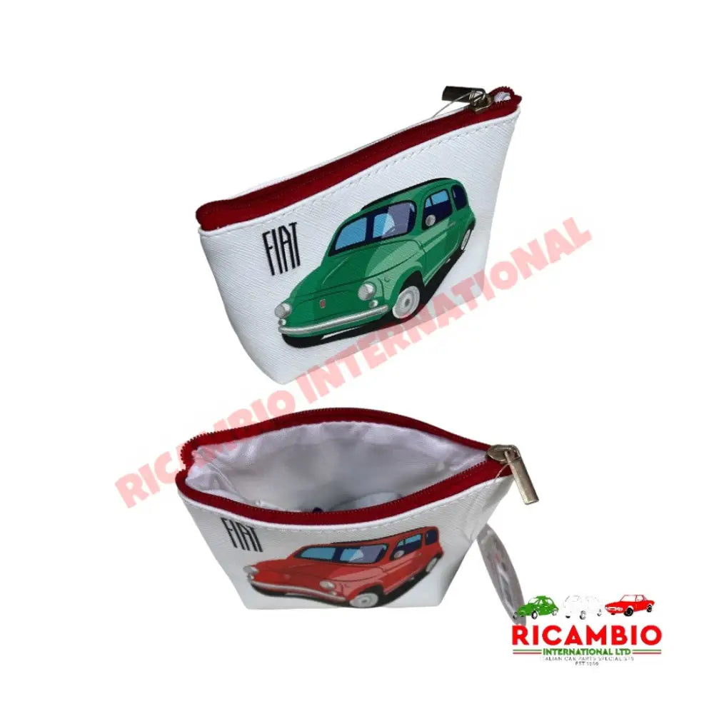 Retro Fiat 500 PVC Purse - Ricambio International Ltd