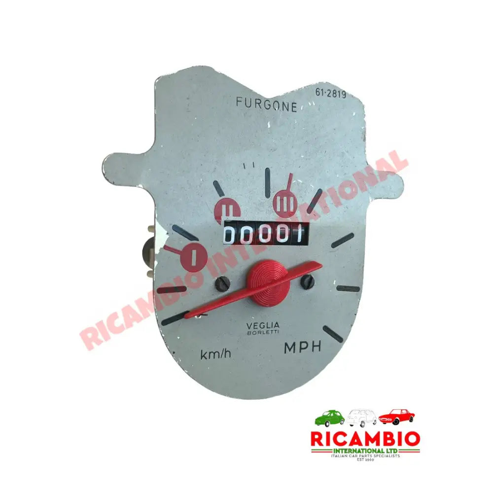 Speedometer & Facia MPH VEGLIA BORLETTI - Fiat 600 – Ricambio ...