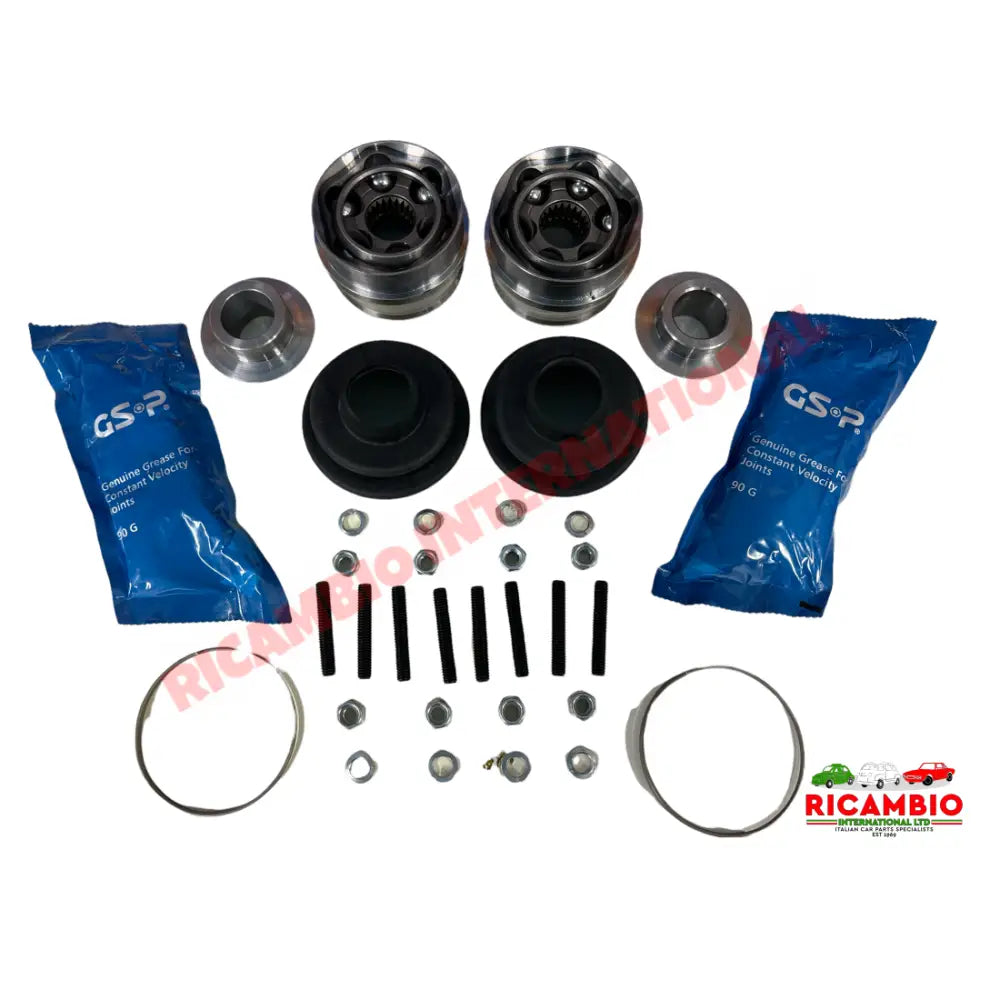 Steel Uprated Coupling CV Joint Kit - Classic Fiat 500 – Ricambio ...